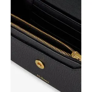 Mulberry Press Stud Grained Leather Wallet