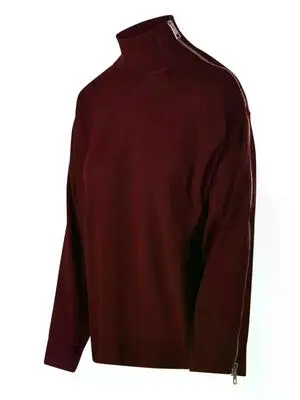 NUDE Side Zip Turtleneck Sweater