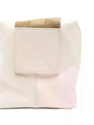 UMA WANG Leather Shoulder Bag - Neutrals