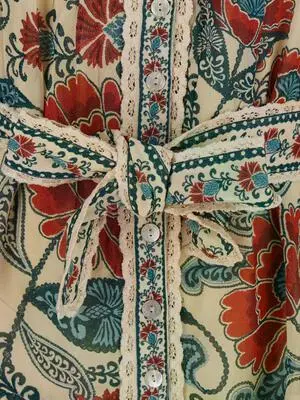 Farm Rio Floral Print Mini Dress