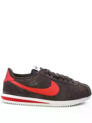 Nike Swoosh Detail Trainers - Brown