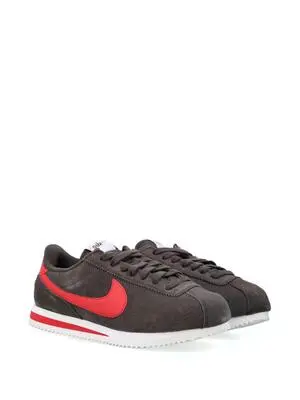 Nike Swoosh Detail Trainers - Brown