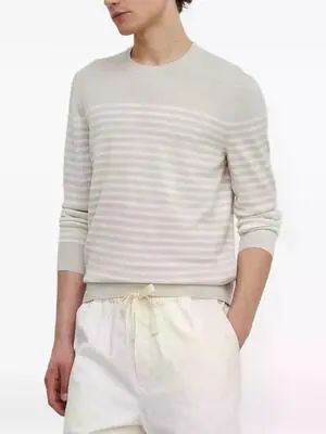 Theory Striped Crewneck Sweater