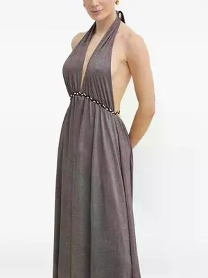 TWINSET Halterneck Maxi Dress