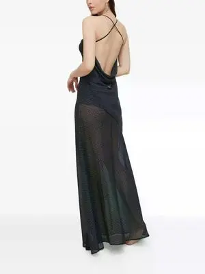 TRUSSARDI Open-back Maxi Dress
