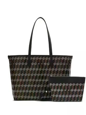 AU DEPART Geometric Pattern Tote Bag