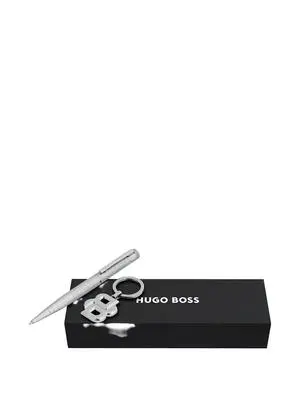 BOSS Logo-charm & Pen - Silver