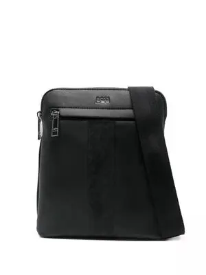 BOSS Emed-logo Shoulder Bag - Black