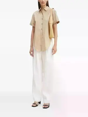 Theory Tie-front Buttoned Shirt