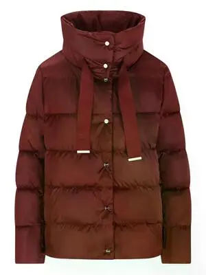 Herno Padded Funnel-neck Jacket - Brown