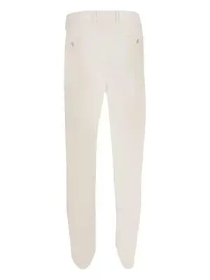 Eleventy Cuffed Straight Leg Pants - Neutrals