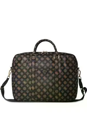 Guess Monogram-patterned Laptop Bag