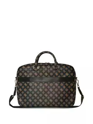 Guess Monogram-patterned Laptop Bag