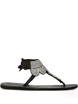 Aspiga Likoni Beaded Flat Sandals