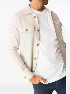Eleventy Four-pocket Shirt Jacket