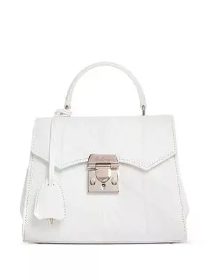MARK CROSS Madeline Quilted Tote - White