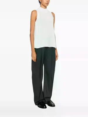Peserico Sleeveless High-neck Top