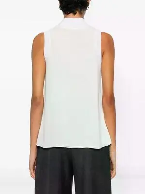 Peserico Sleeveless High-neck Top