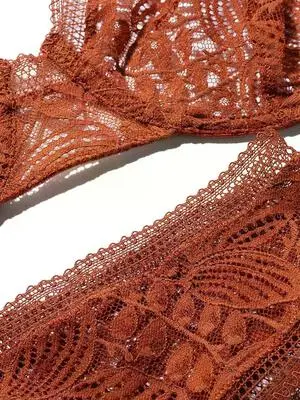 ERES Cerise Full-cup Lace Bra