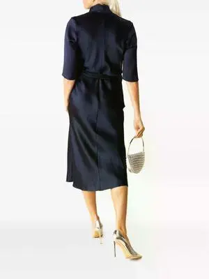PETER COHEN Wrap-effect Midi Dress