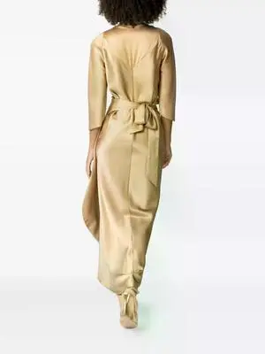 PETER COHEN Tie-front Wrap Dress