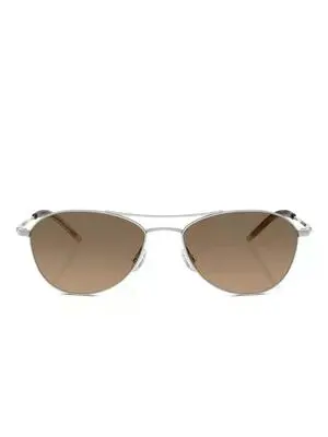 Oliver Spencer Aero Ii Sunglasses - Silver