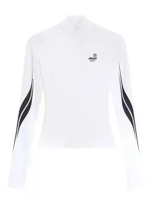 MSGM Zip-fastening Top - White
