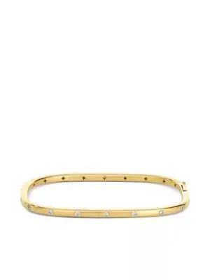 Moritz Glik 18k Yellow Diamond And Sapphire Stacking Bracelet - Gold