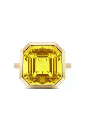 Goshwara 18k Yellow Citrine Ring - Gold