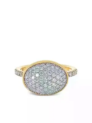 NANIS 18k Yellow Diamond Bubble Ring - Gold