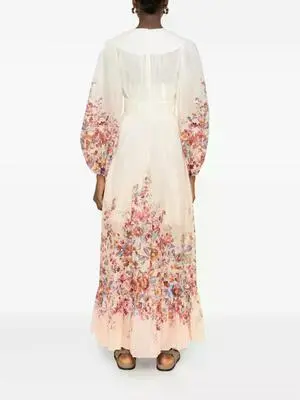 Zimmermann Awaken Plunge Maxi Dress