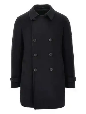 Tagliatore Double-breasted Coat - Blue