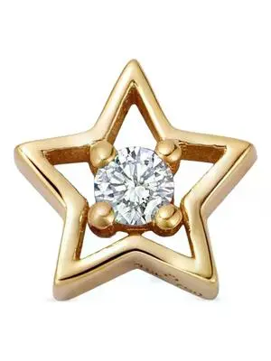Loquet 18k Yellow North Star Diamond Charm - Gold