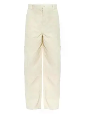 Off-white Full Length Pants For Men