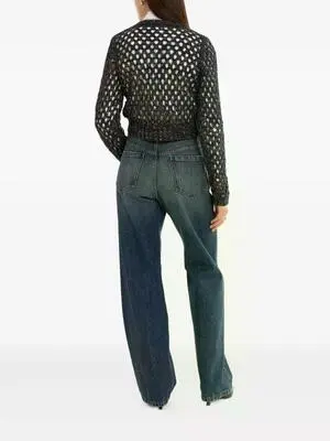 Brunello Cucinelli High-waist Wide-leg Cotton Jeans