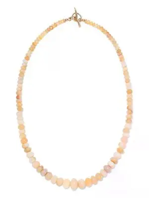 LIZZIE FORTUNATO 14kt Yellow Gold Opal Necklace - Neutrals