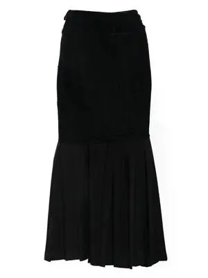 Aspesi Asymmetric Maxi Skirt