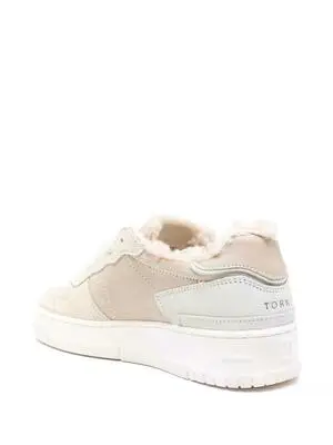 D.a.t.e. Shearling-panel Sneakers