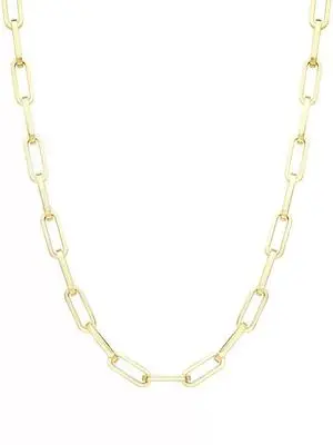 BIZZOTTO GIOIELLI 18kt Yellow Gold Paperclip Link Necklace