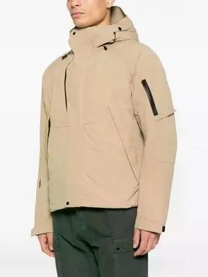 JG1 Padded Hooded Jacket - Neutrals