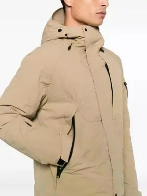 JG1 Padded Hooded Jacket - Neutrals
