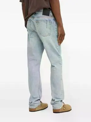 WON HUNDRED Denim Trousers With Button Detail
