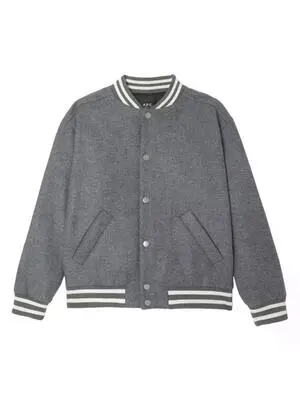 A.p.c. Micky Striped Blouson Jacket