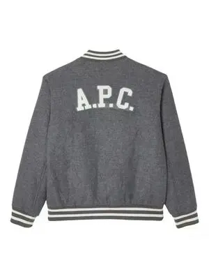 A.p.c. Micky Striped Blouson Jacket