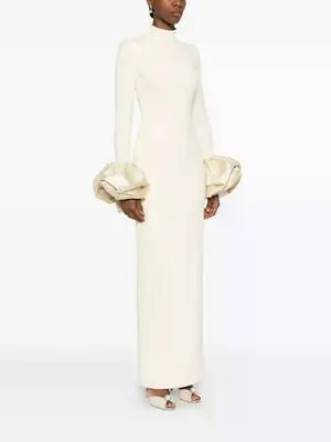Solace London Long-sleeve Maxi Dress