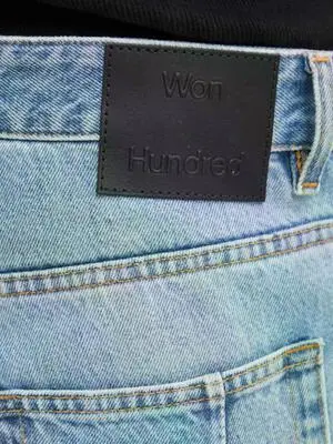 WON HUNDRED Button Pocket Denim Jeans