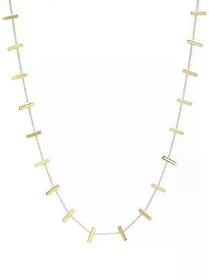 JENNIFER MEYER 14kt Yellow Gold Cross Bar Necklace