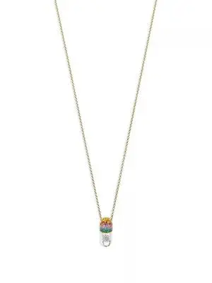 Robinson Pelham 9k Yellow Mini Elixir Energy Diamond Necklace - Gold