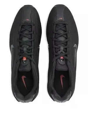 Nike Shox Z Swoosh Detail Sneakers - Black