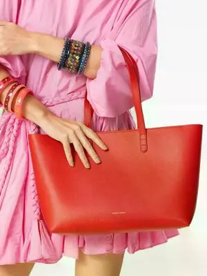 MANSUR GAVRIEL Zip Tote Bag - Red